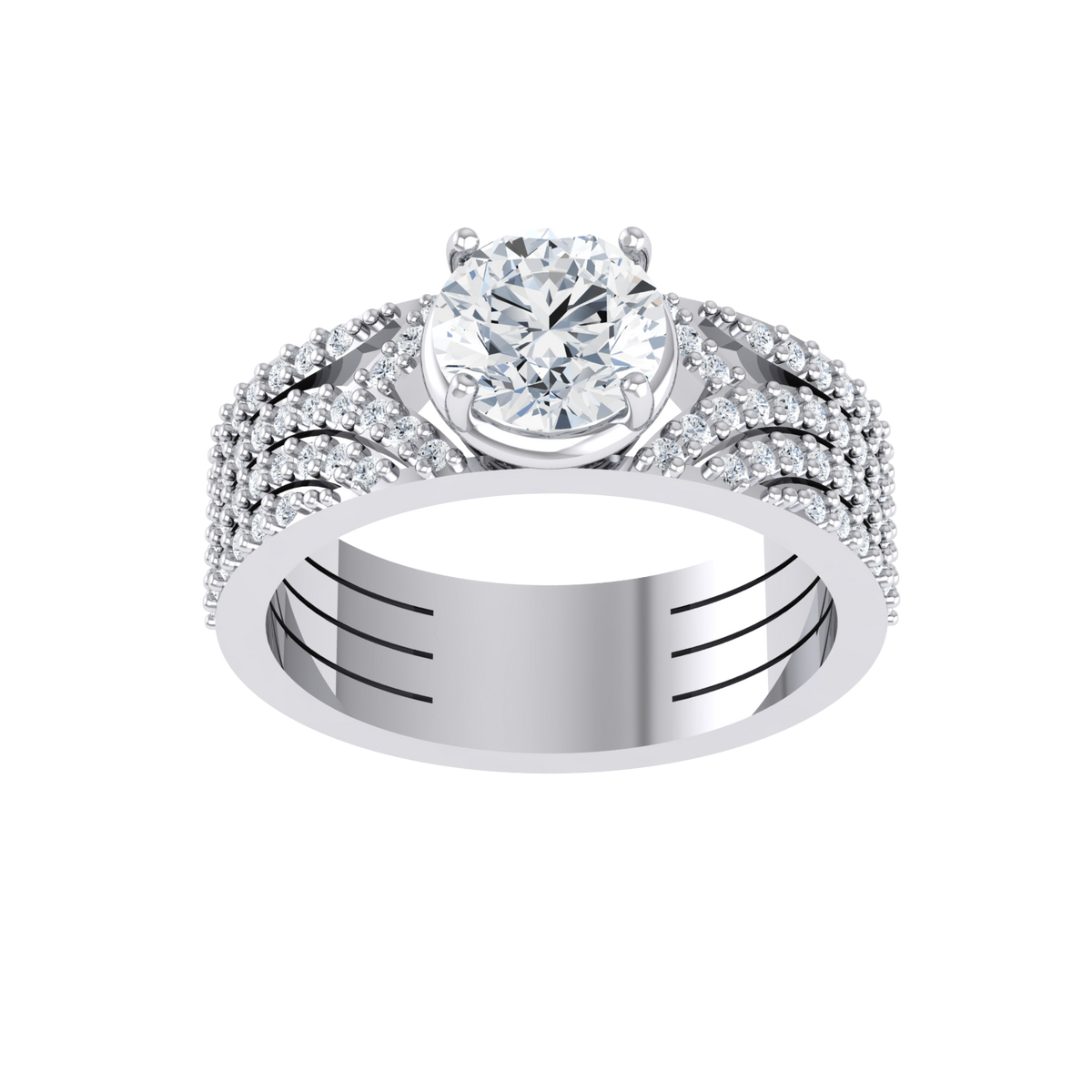 Radiant Charm Diamond Ring – 3Soul